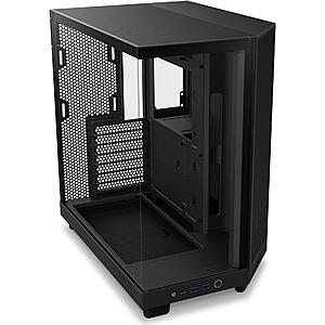 NZXT H6 Flow Compact Dual-Chamber Mid-Tower Airflow Computer Case ...