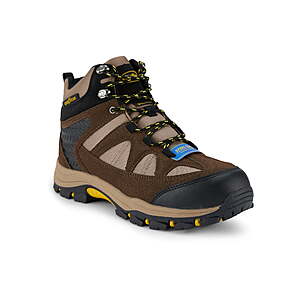Goodyear Men's Teton Steel Toe Outdoor Hiker Work Boots (Brown) $25 ...