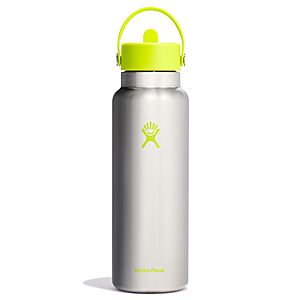 40-Oz Hydro Flask Stainless Steel Water Bottle w/ Wide-Mouth Flex Straw ...